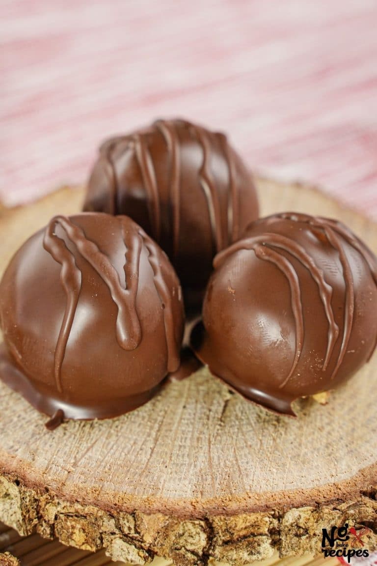 No Bake Chocolate Peanut Butter Cup Truffles - No-Bake Dessert Recipes