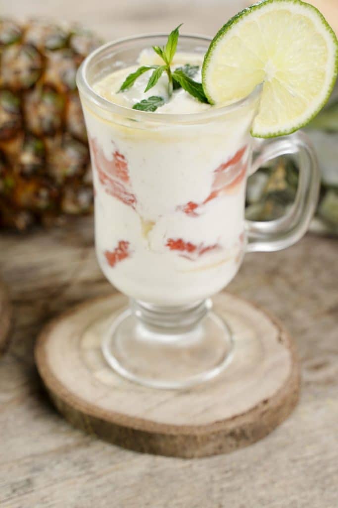 Grapefruit Lime Mint Yogurt Parfait Recipe - No-Bake Dessert Recipes