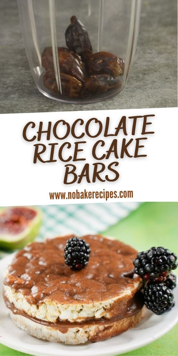 Chocolate Rice Cake Bars - No-Bake Dessert Recipes