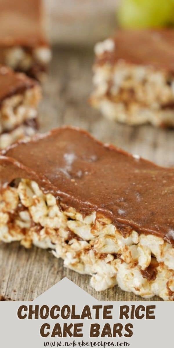 Chocolate Rice Cake Bars - No-Bake Dessert Recipes