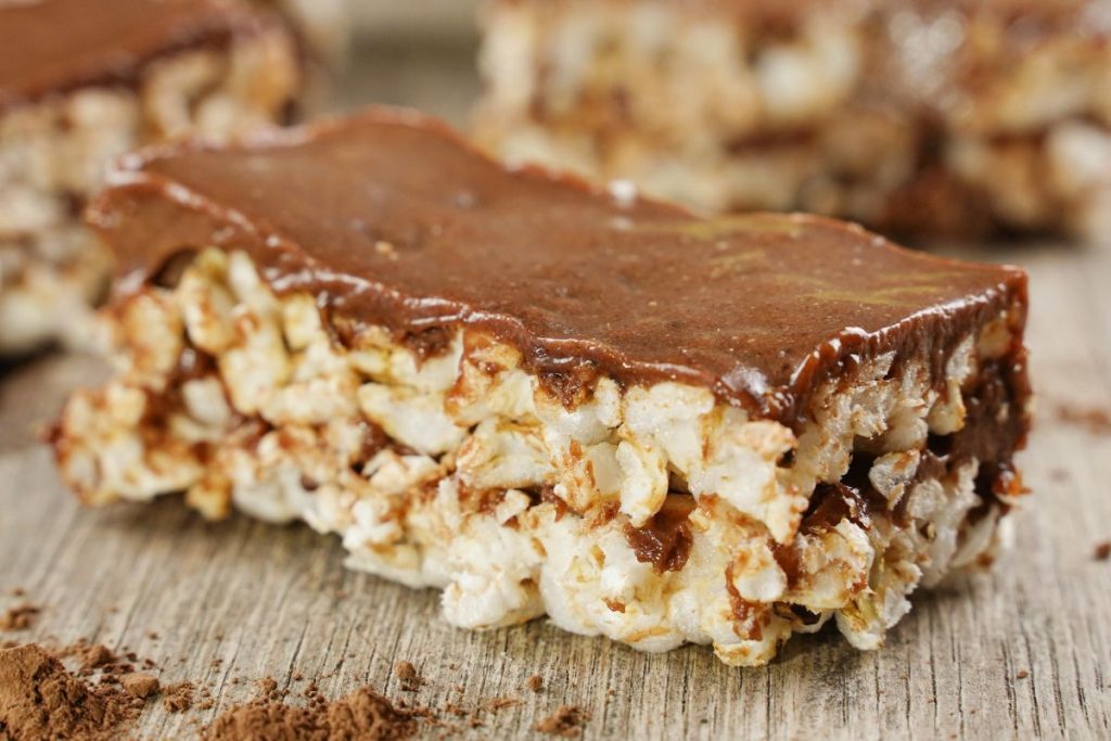 Chocolate Rice Cake Bars - No-Bake Dessert Recipes