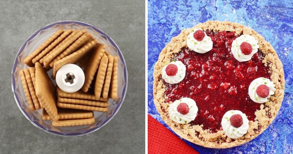 No-Bake Raspberry Pie - No-Bake Dessert Recipes