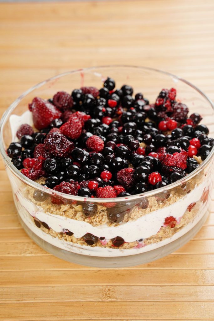 Creamy Layered Yogurt Fruit Parfait - No-Bake Dessert Recipes