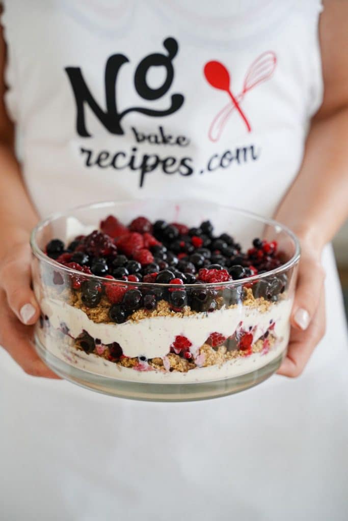 Creamy Layered Yogurt Fruit Parfait - No-Bake Dessert Recipes