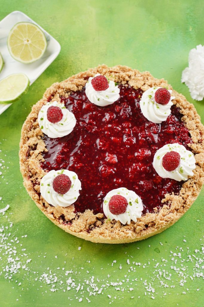 No-Bake Raspberry Pie - No-Bake Dessert Recipes