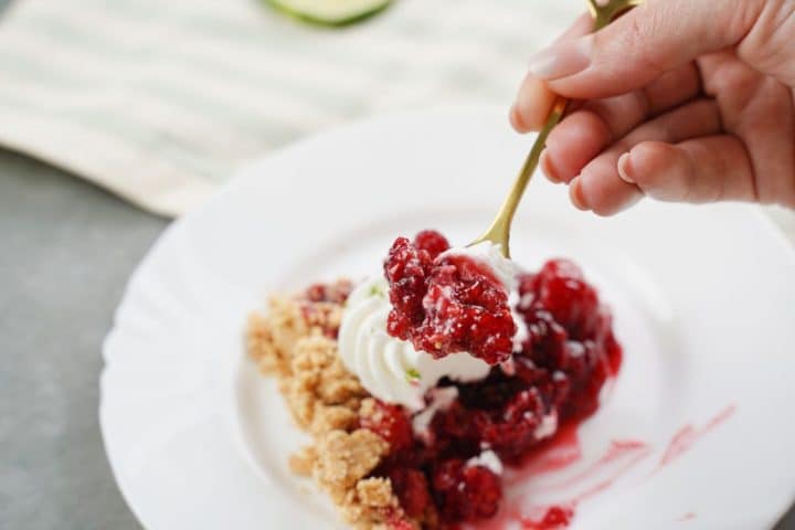 No-Bake Raspberry Pie - No-Bake Dessert Recipes