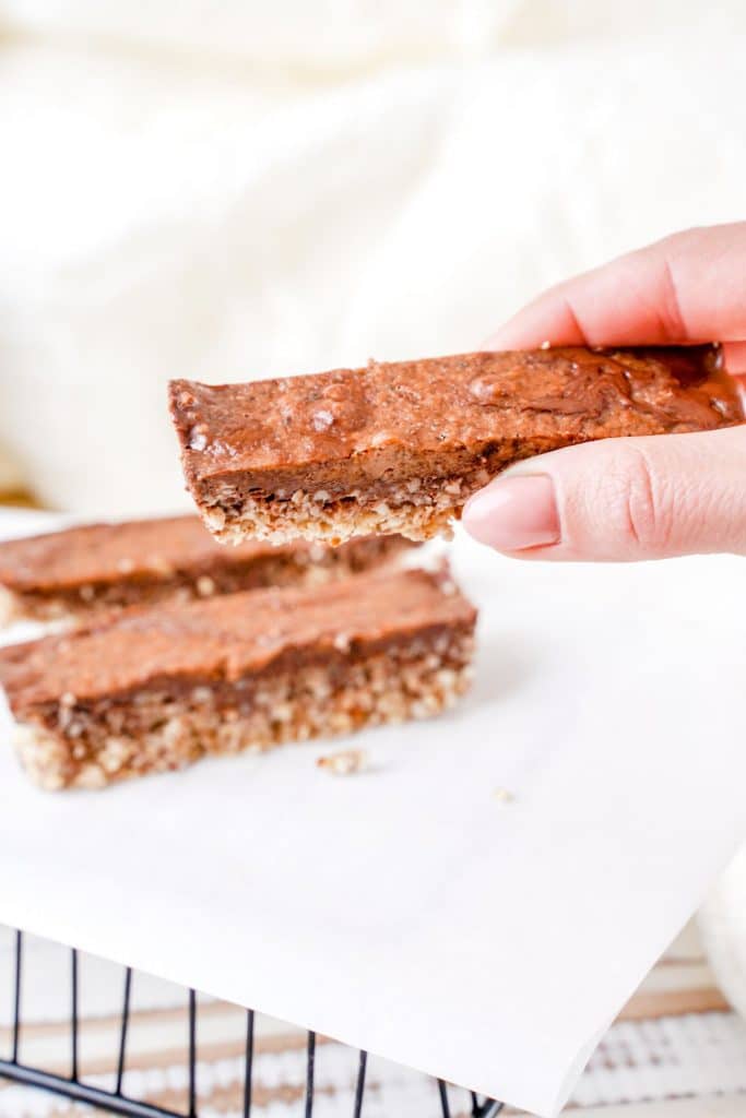 Crunchy Chocolate Hazelnut Bars - No-Bake Dessert Recipes