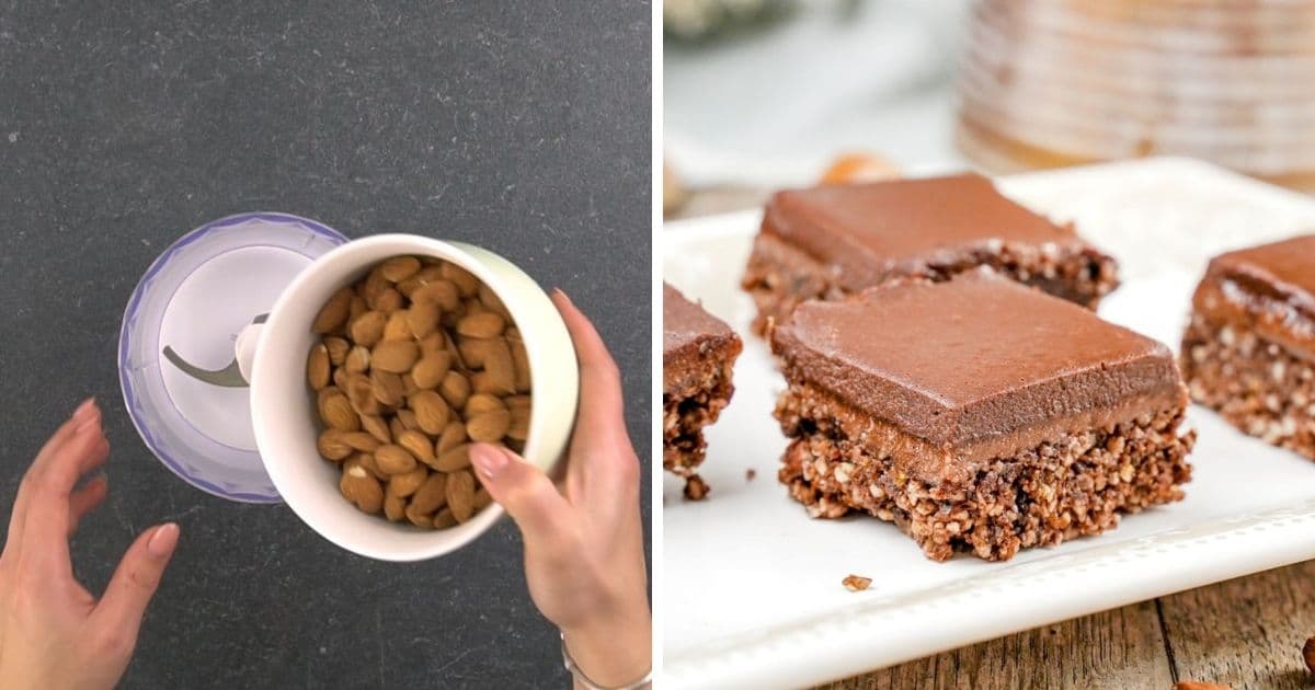 Easy Almond Butter Cup Bars - No-Bake Dessert Recipes