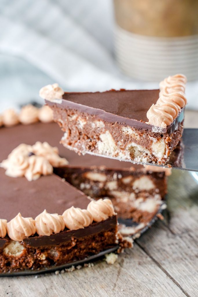 No Bake Cookie Cake Recipe