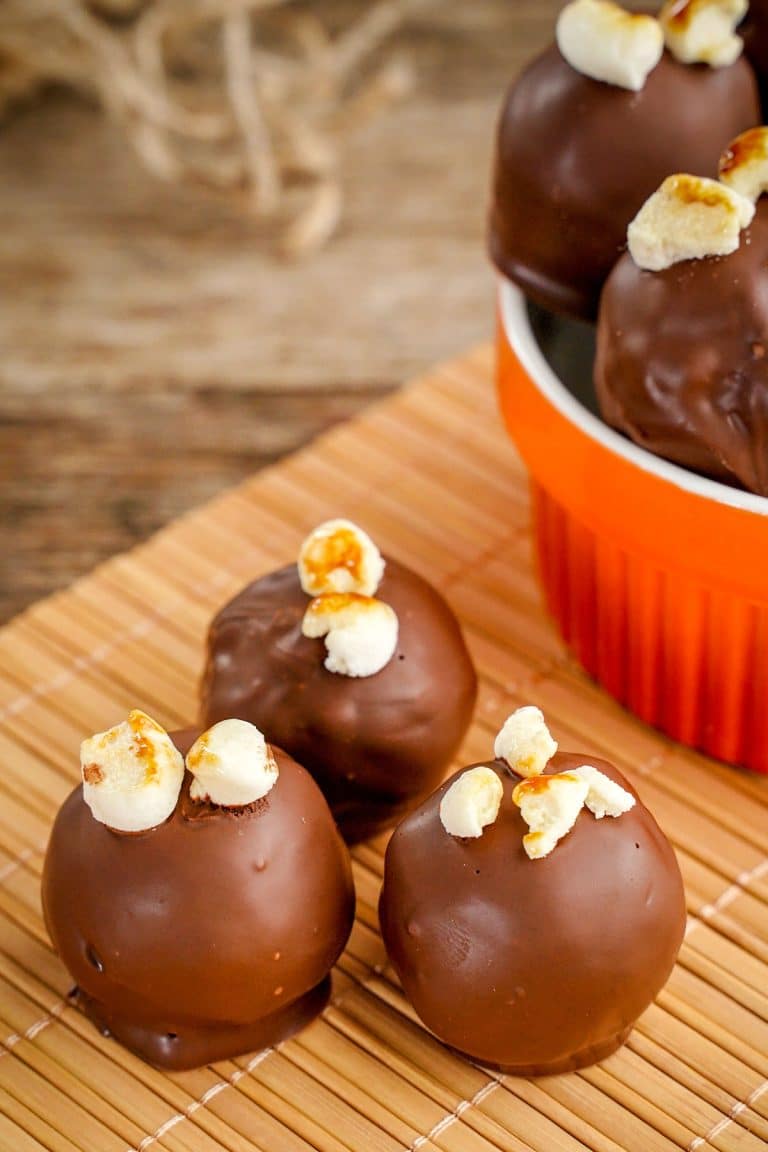 Easy No-Bake S'mores Truffles Recipe - Decadent and Fun No-Bake Dessert ...