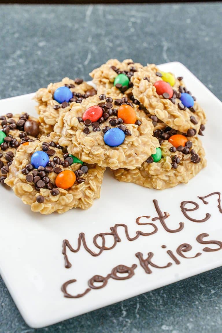 No-Bake Monster Cookies - An Easy and Fun No-Bake Dessert - No-Bake ...