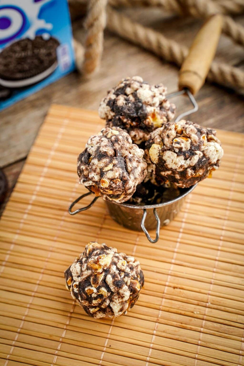 15-Minute Oreo Popcorn Balls – An Easy, No-Bake Treat Recipe - No-Bake ...