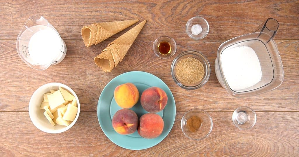 Peach Cobbler Cones: The Fast, Fun, and Unique No-Bake Dessert - No ...