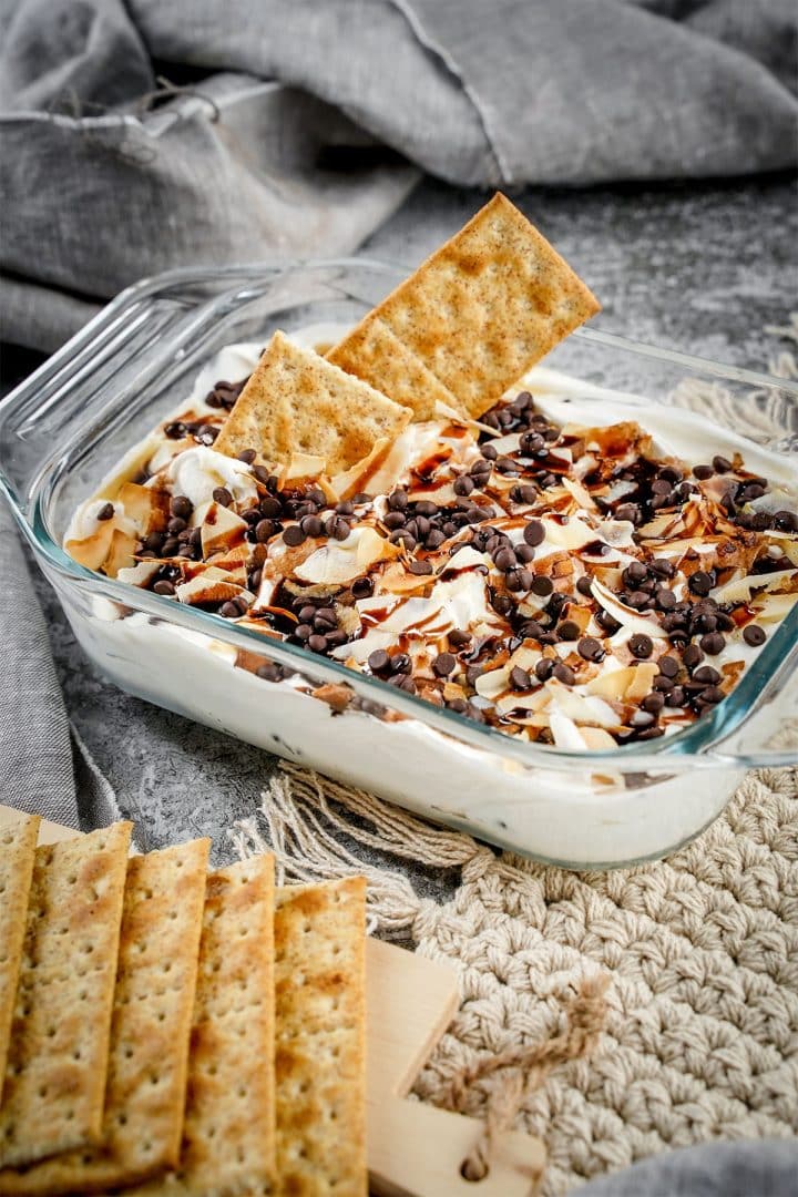 Samoa Cheesecake Dip – A Delicious Dessert Dip Inspired by the Samoa ...